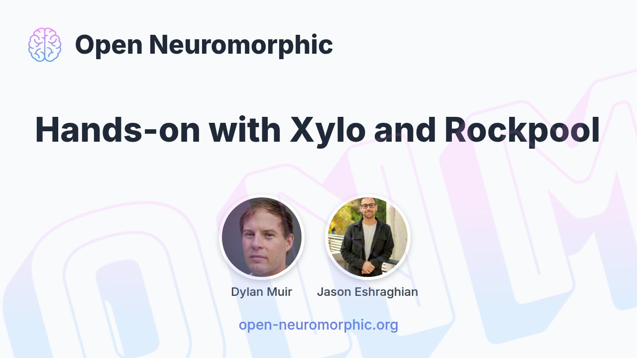 Hands-on with Xylo and Rockpool - Open Neuromorphic